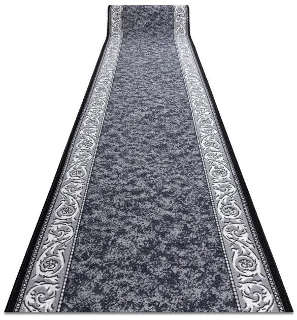 Protiskluzový běhoun ROMANTIC Ornament, šedý