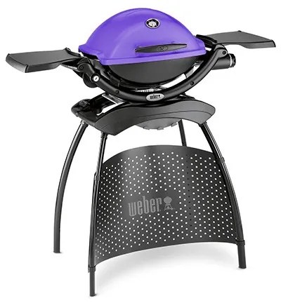 Plynový gril Weber Q 1200 Stand, fialový