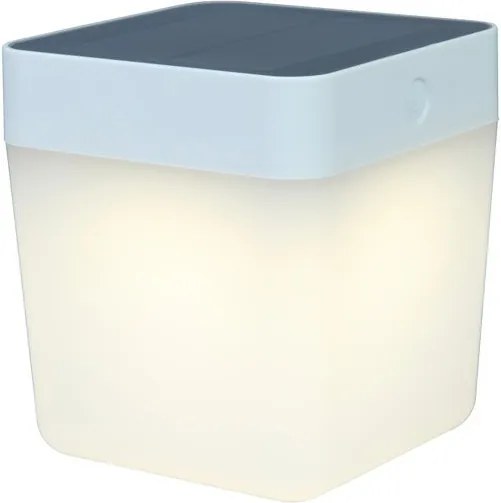 Lutec 6908001331 LED venkovní stolní solární svítidlo Table Cube 1x1W | 3000K | IP44