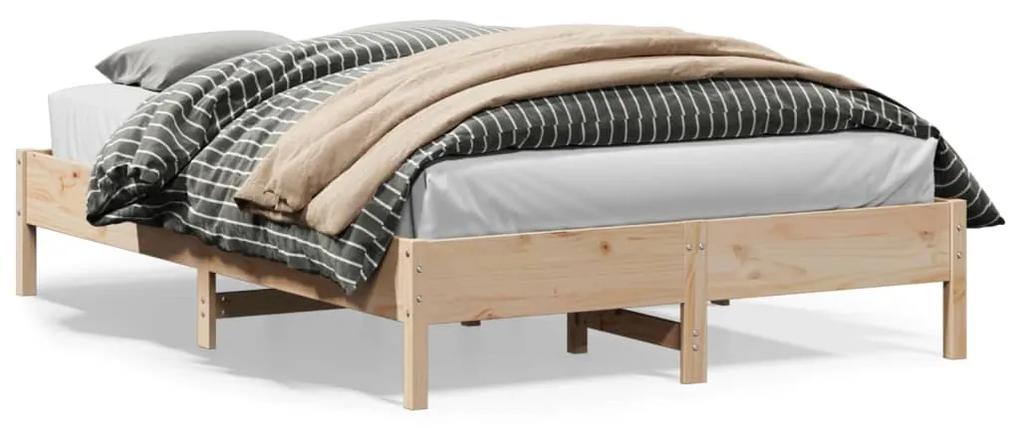Rám postele 160 x 200 cm masivní borovice - Default Title
