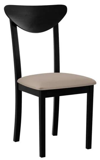 Čalouněná židle Malzik III, Barva dřeva: bílá, Potah: Hygge D91