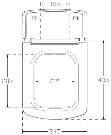 Isvea - Záchodové prkénko SoftClose PURITY bílá