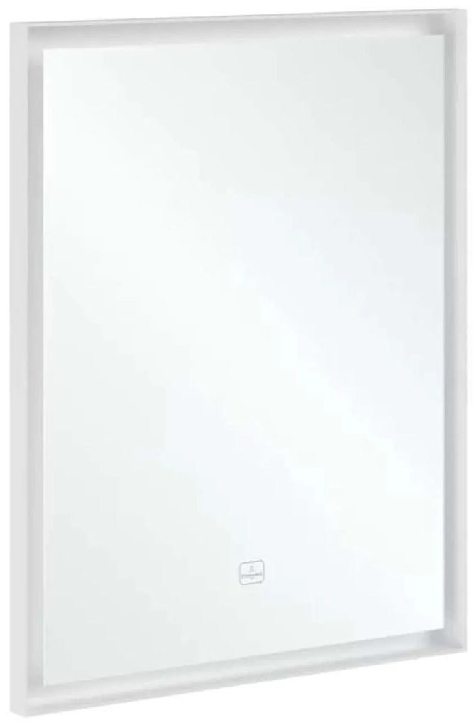 Villeroy & Boch Subway 3.0 - Zrcadlo v rámu s LED osvětlením, 60x75 cm, dotykový senzor A4636000