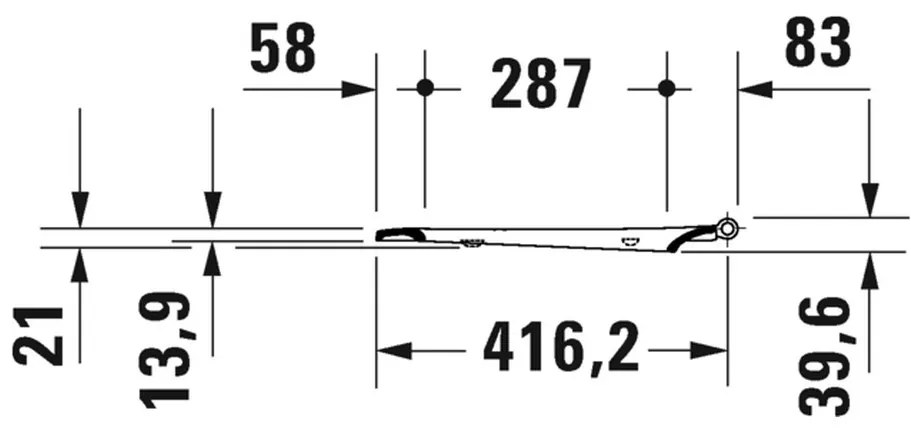 Duravit D-Neo - WC sedátko + sklápěcí automatika, bílá 0021690000