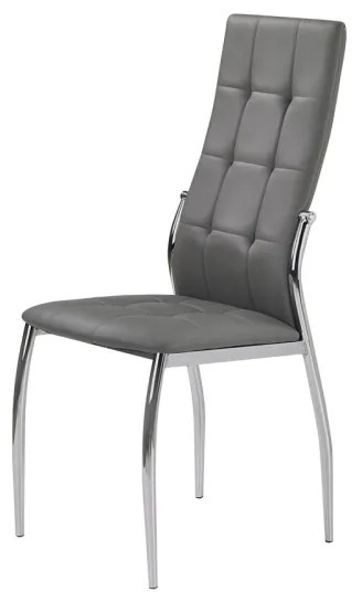 Sada 4 čalouněných židlí K209, Potah: PU ekokůže U-3 (bílá)