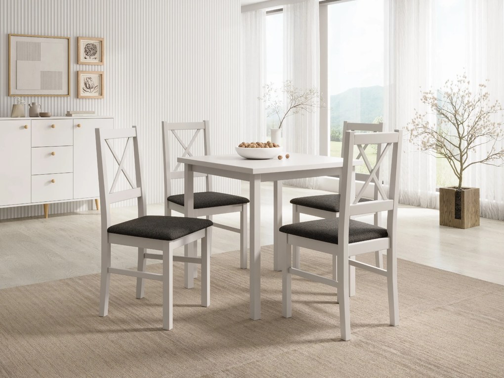 ADRK Furniture Židle Milo X CH-MIL-X-W-OP99