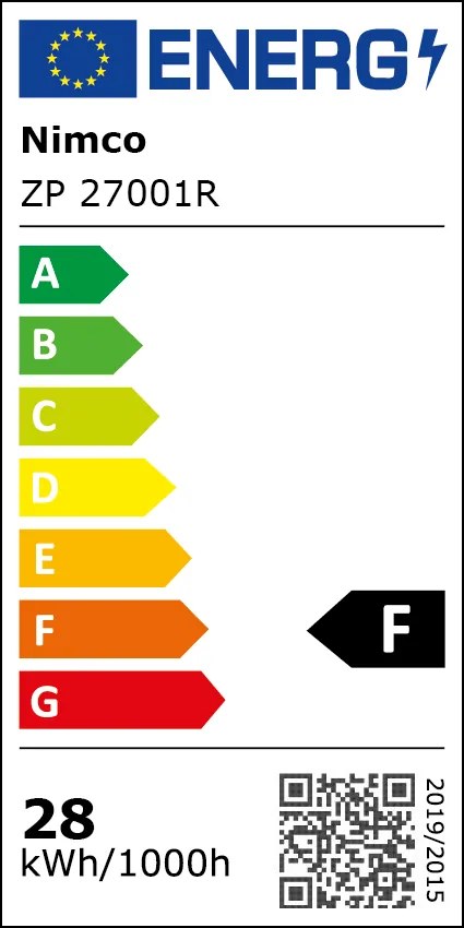 Nimco Oválné LED zrcadlo pr. 700 ZP 27001R