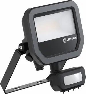 LED reflektor s pohybovým čidlem LEDVANCE FLOODLIGHT černý SENSOR 8W/6W 1200/850lm 4000K neutrální bílá IP65