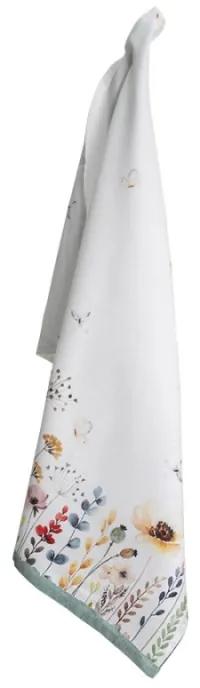 Bavlněná utěrka na nádobí Flowerbomb – 50x70 cm