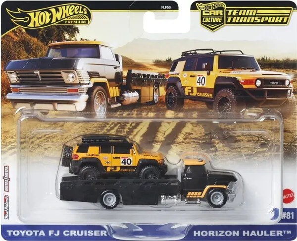 Mattel Hot Wheels Premium Car Culture Team Transport (více druhů) Vícebarevná