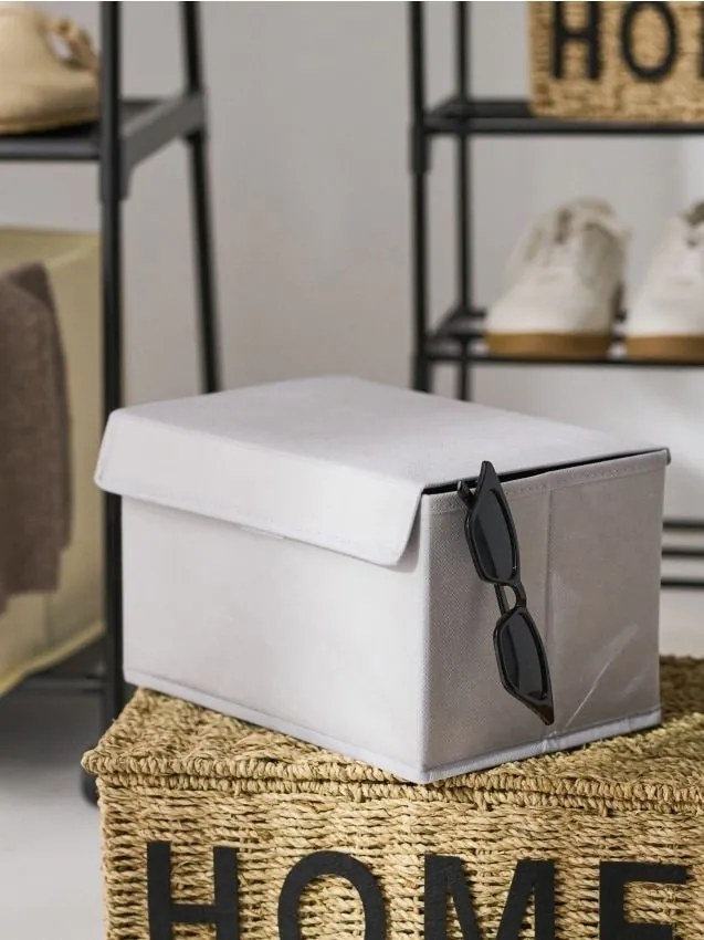 Sinsay - Úložný box s víkem - šedá