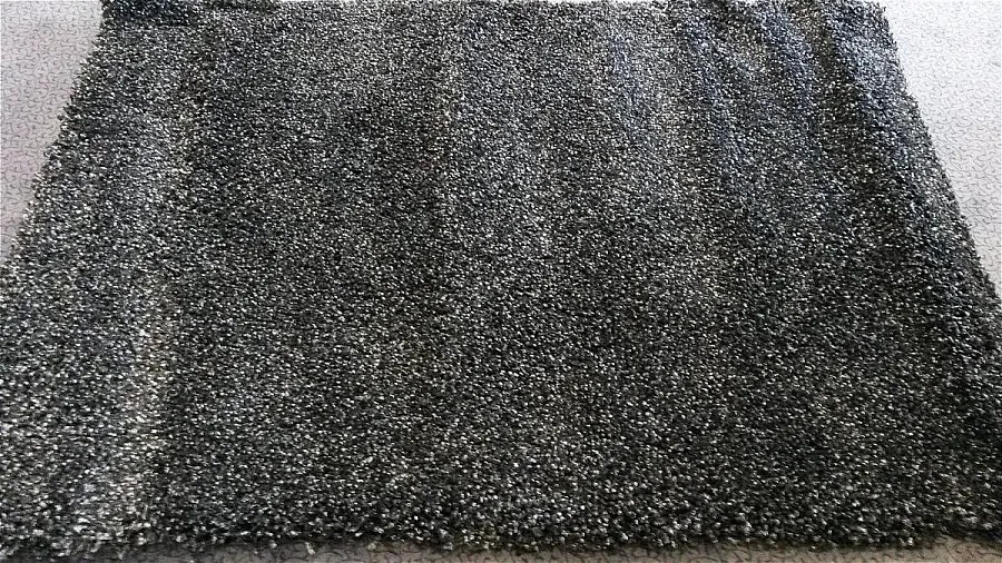 SHAGGY koberec vysoký vlas černý 80/150