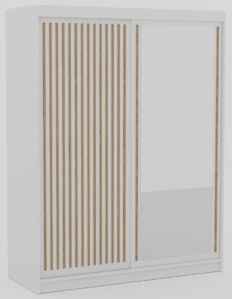 ADRK Furniture Posuvná skříň Delia 160 ADRK-SW-DEL-160-W