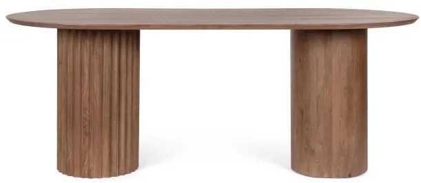 BIZZOTTO Jídelní stůl ORISSA hnědý 200x90 cm 0747239