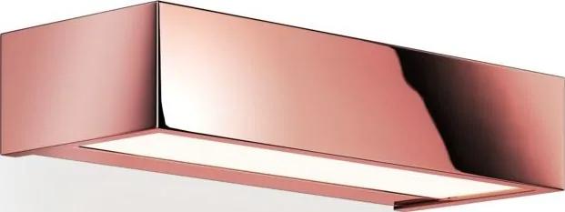 Nástěnná lampa Box LED 25 cm růžové zlato
