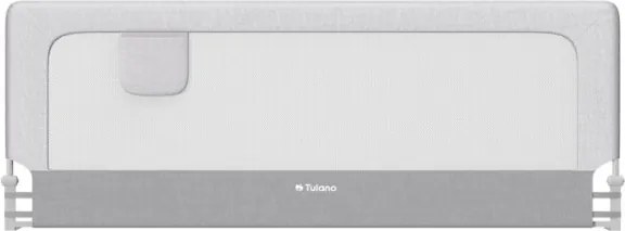 Bezpečnostní zábrana na postel Cover 30 bílá / šedá 200 cm