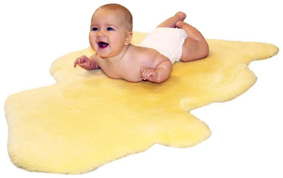 EISBÄRCHEN Baby kožešina střižená 90 - 100 cm