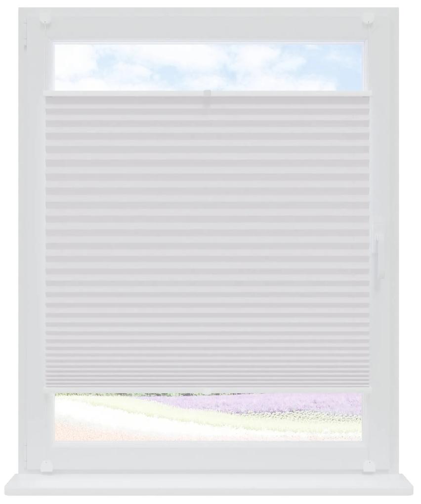 Plisa Zatemòující plisovaná roleta White 42 cm x volitelná výška