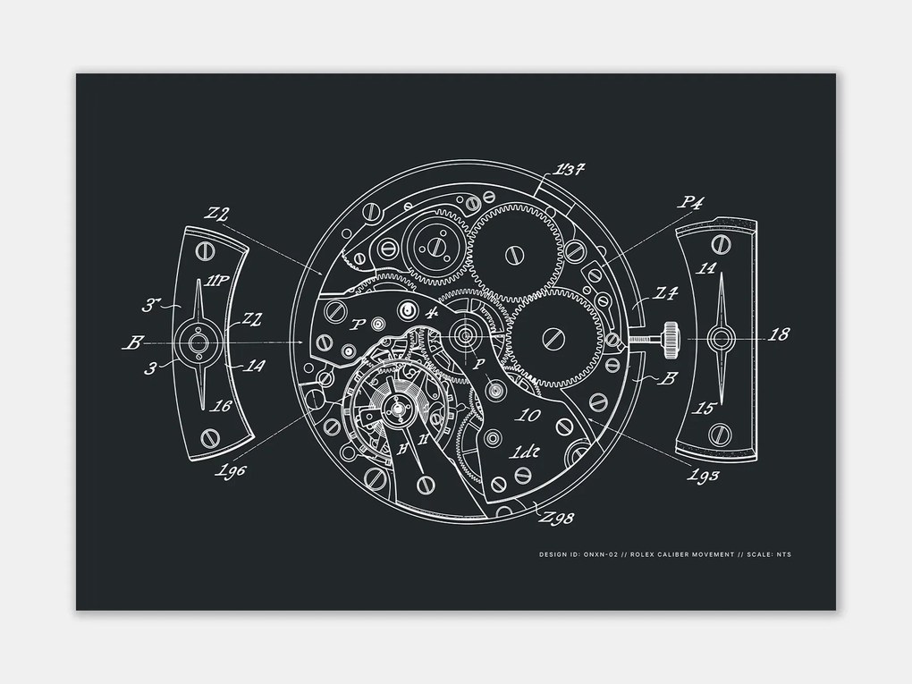 ROLEX CALIBER MOVEMENT Onyxen / A3