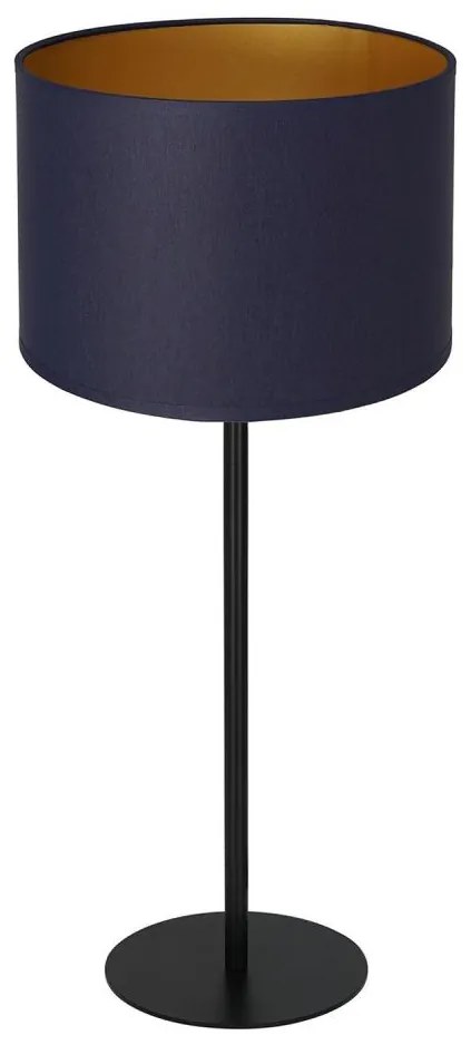Stolní lampa ARDEN 1xE27/60W/230V pr. 25 cm fialová/zlatá