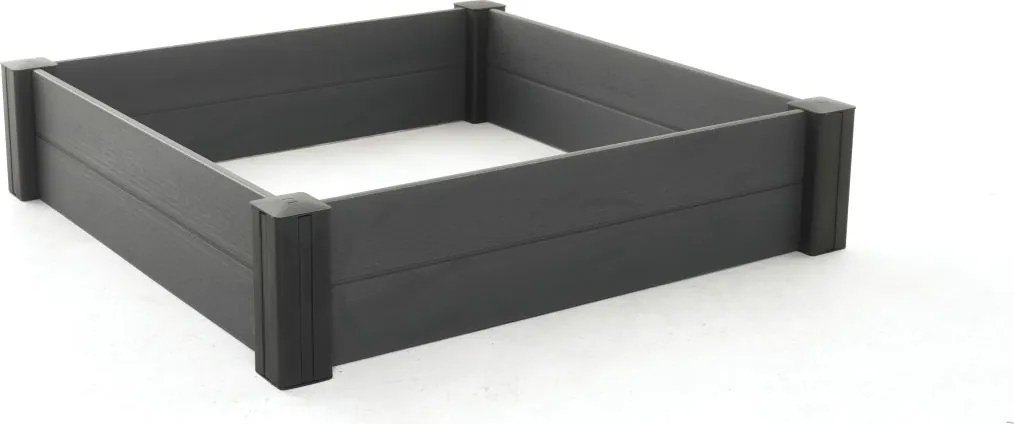 Curver Vyvýšený záhon - Vista Modular 121,5 x 121,5 x 27 cm, šedý