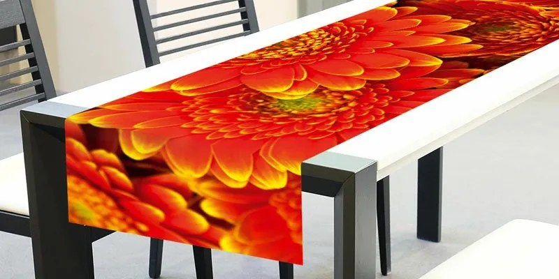 Běhoun na stůl Gerbera TS-004 - 40 x 140 cm