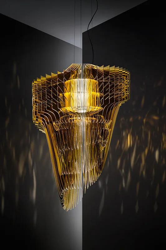 SLAMP: ARIA, závěsné svítidlo SLAMP by Zaha Hadid Barva: Průhledná, Velikost: L