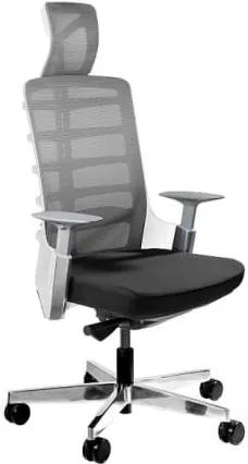 OfficeLab Kancelářská židle Spin, látka, bílá