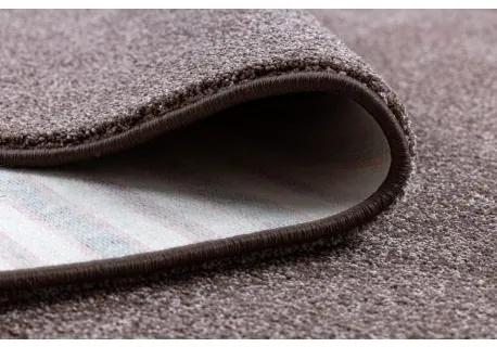 koberec, koberec metráž SAN MIGUEL hnědý 41 hladký, Jednotný jedno velikost 300x500 cm | krásné koberce cz