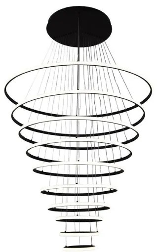 LED Stmívatelný lustr na lanku LED/365W/230V 3000-6500K + dálkové ovládání