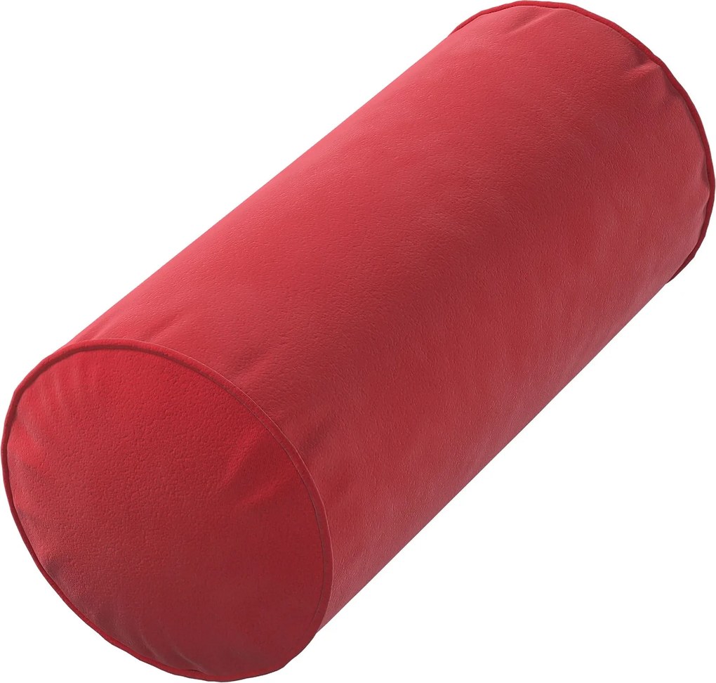 Potah na válec IKEA Ektorp barva červená látka lesklé, sametová