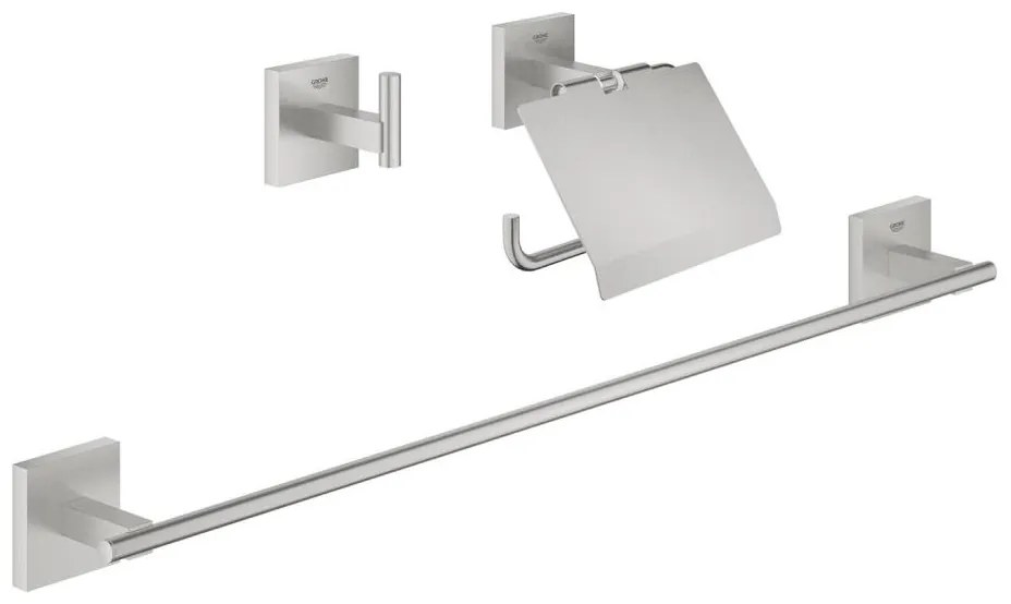 GROHE 41124DC0 - Sada doplňků START CUBE 558 mm nerez