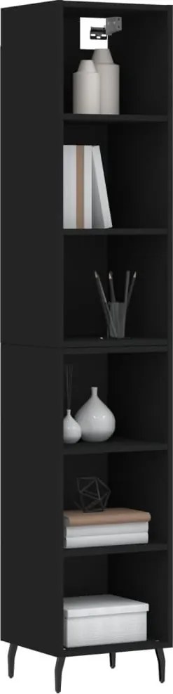 vidaXL Skříň highboard 34,5x32,5x180 cm kompozitní dřevo [3189846] Barva: dub sonoma