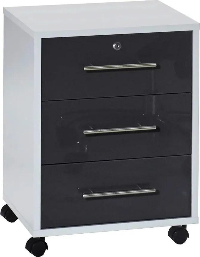 XXXLutz POJÍZDNÝ KONTEJNER, 44/58/40 cm MID.YOU - Online Only kancelářský nábytek - 001067006411