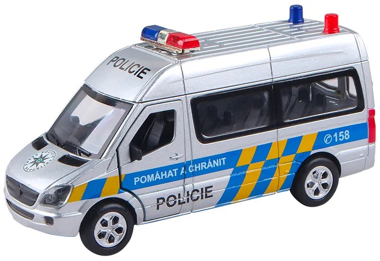 Záchranáři 1:32 Česká POLICIE - Pomáhat a chránit Mercedes-Benz - bez obalu