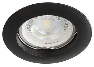 Vestavné stropní bodové osvětlení VIDI, 1xGX5,3, 50W, 8cm, kulaté, černé K.l.x. VIDI