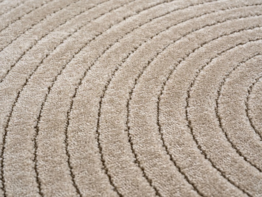 Ayyildiz, Kusový koberec Nova 1201 beige - na ven i na doma, 140x200, béžová, chodba / předsíň