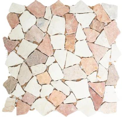 Mozaika z přírodního kamene MOS. CIOT/1513 30,5x32,5 cm béžová/cotto
