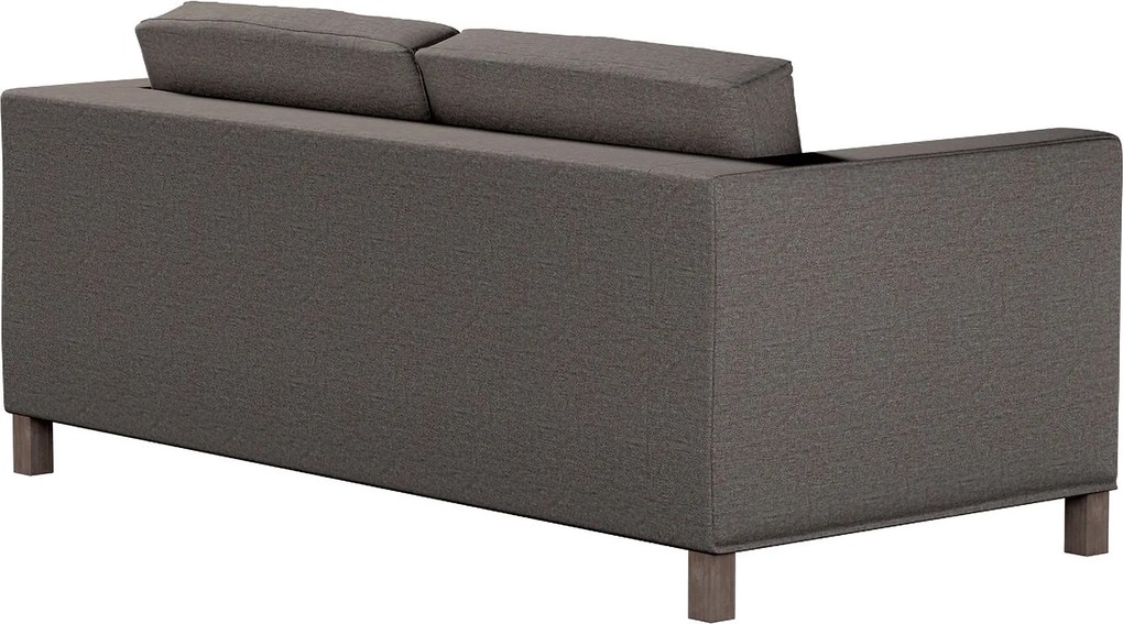 Potah na pohovku IKEA Karlanda rozkládací, krátký barva šedá látka pletený vzor