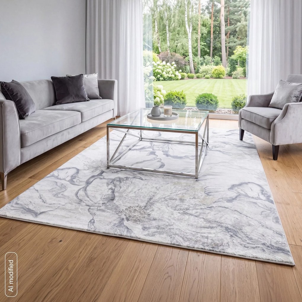 Koberec Lotus1, 160x220 cm, květy