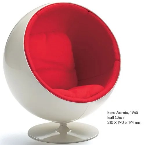 Vitra designové miniatury Ball Chair