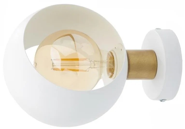 TK Lighting Nástěnné svítidlo CYKLOP 1xE27/60W/230V bílá TK2745