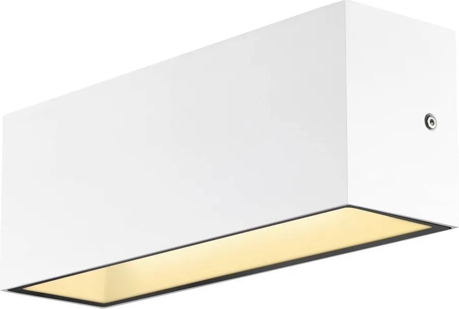 LA 1005156 SITRA L WL UP/DOWN venkovní LED nástěnné přisazené svítidlo, bílé CCT switch 3000/4000 K - BIG WHITE (SLV)