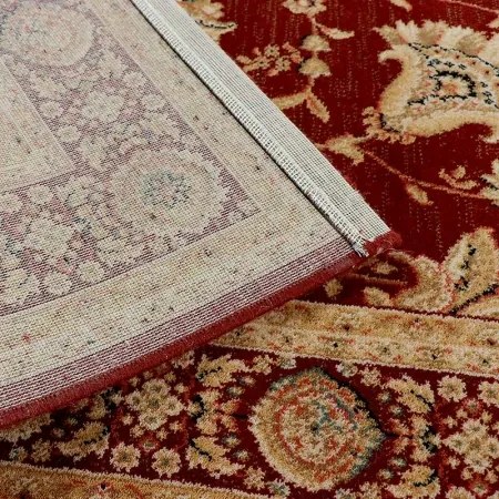 Koberce Breno Kusový koberec PRAGUE 520/IB2S, Červená, Vícebarevné, 133 x 190 cm