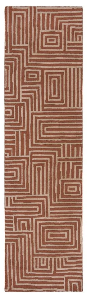 Běhoun v terakotové barvě 80x300 cm Kylo – Flair Rugs