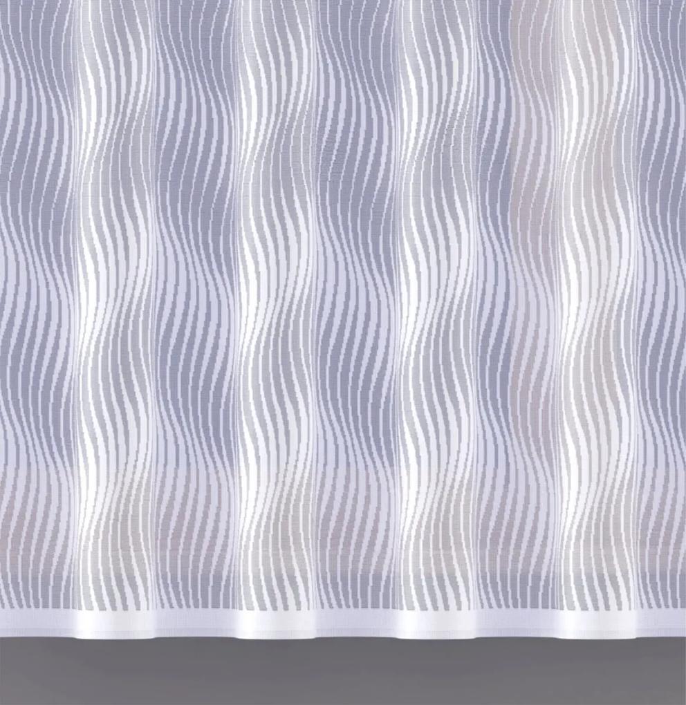 Hotová záclona nebo balkonový komplet, EPONA, bílá 280 x 150 cm
