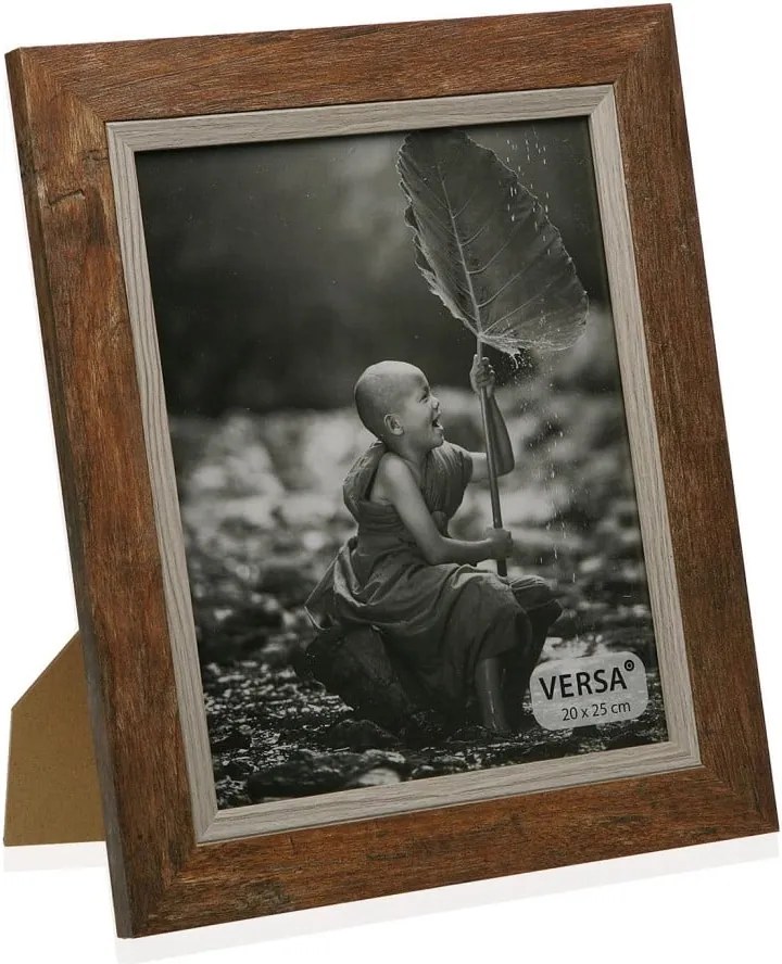 Dřevěný rámeček na fotografii Versa Madera Marron, 27,5 x 32,5 cm