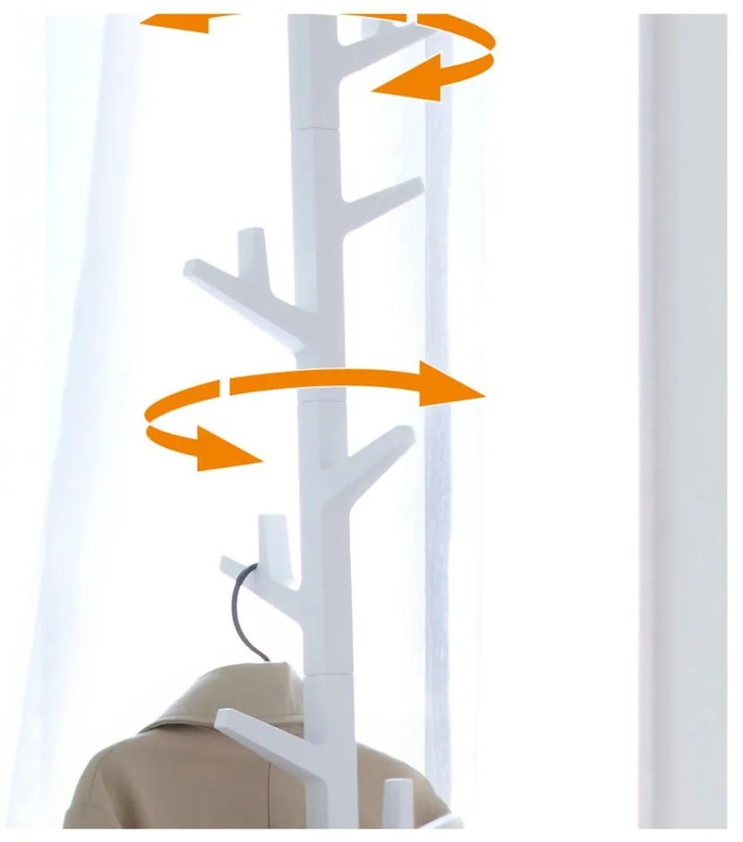 Bílý věšák YAMAZAKI Branch Pole Hanger