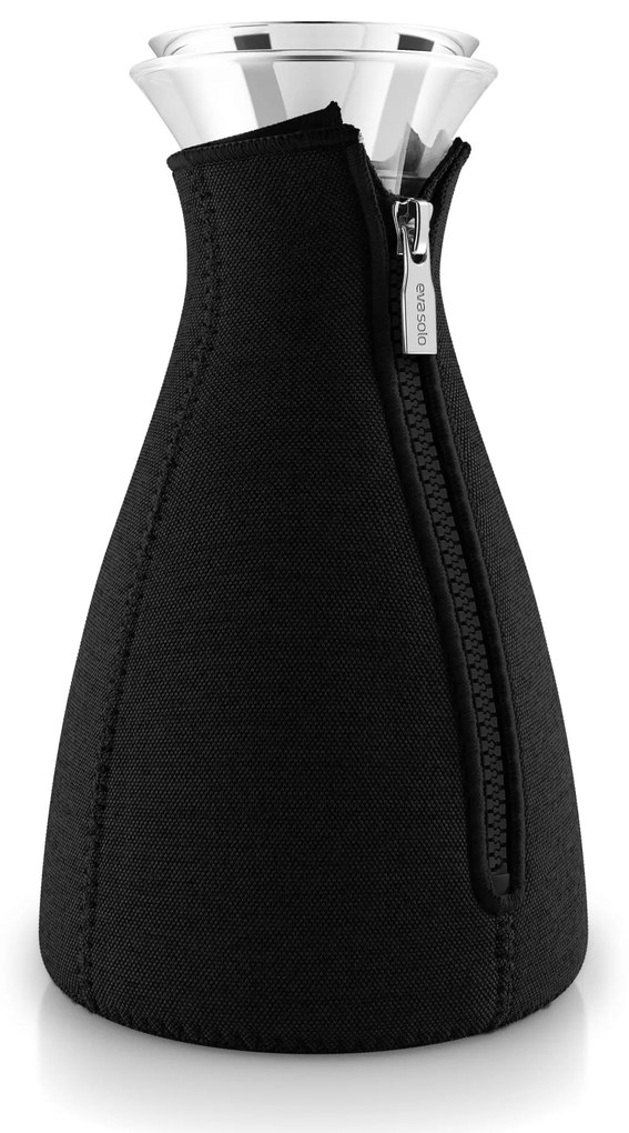 Eva Solo Kávovar CofeSolo Black Woven 1 l, černá barva, sklo