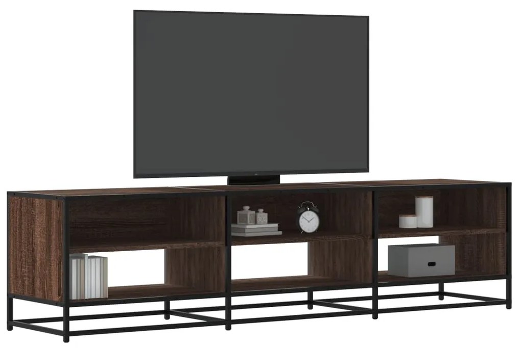 TV skříňka hnědý dub 180 x 40 x 46 cm kompozitní dřevo 3300809
